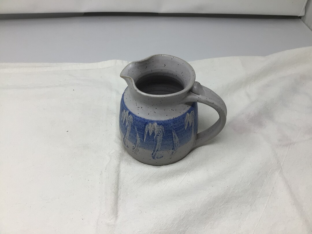 Enid Hand Made Salt Glazed Pottery Small Pitcher (C3) - Etsy