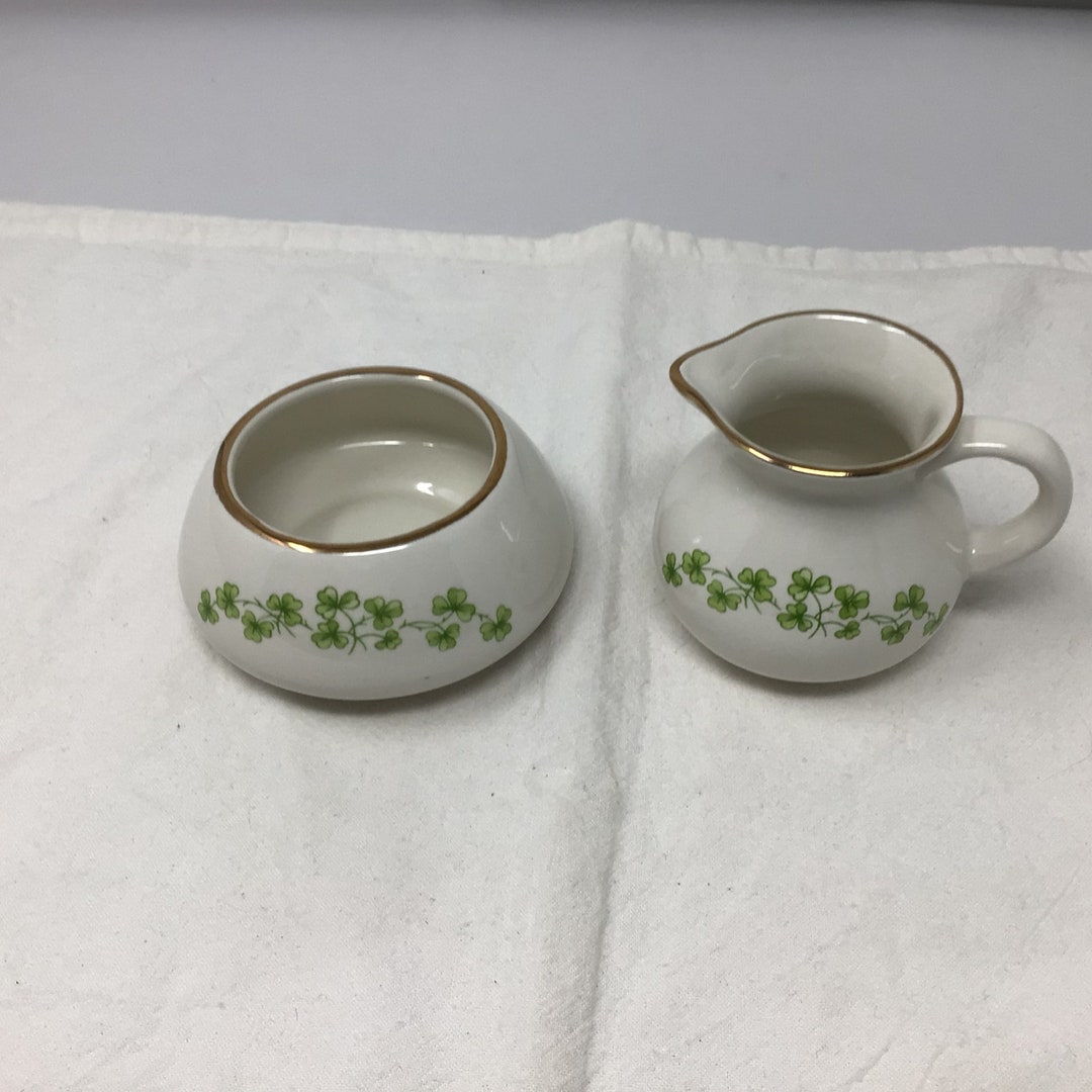 Carrigcraft Carrie A Line Country Cork Ireland Cream and Sugar (F2) - Etsy