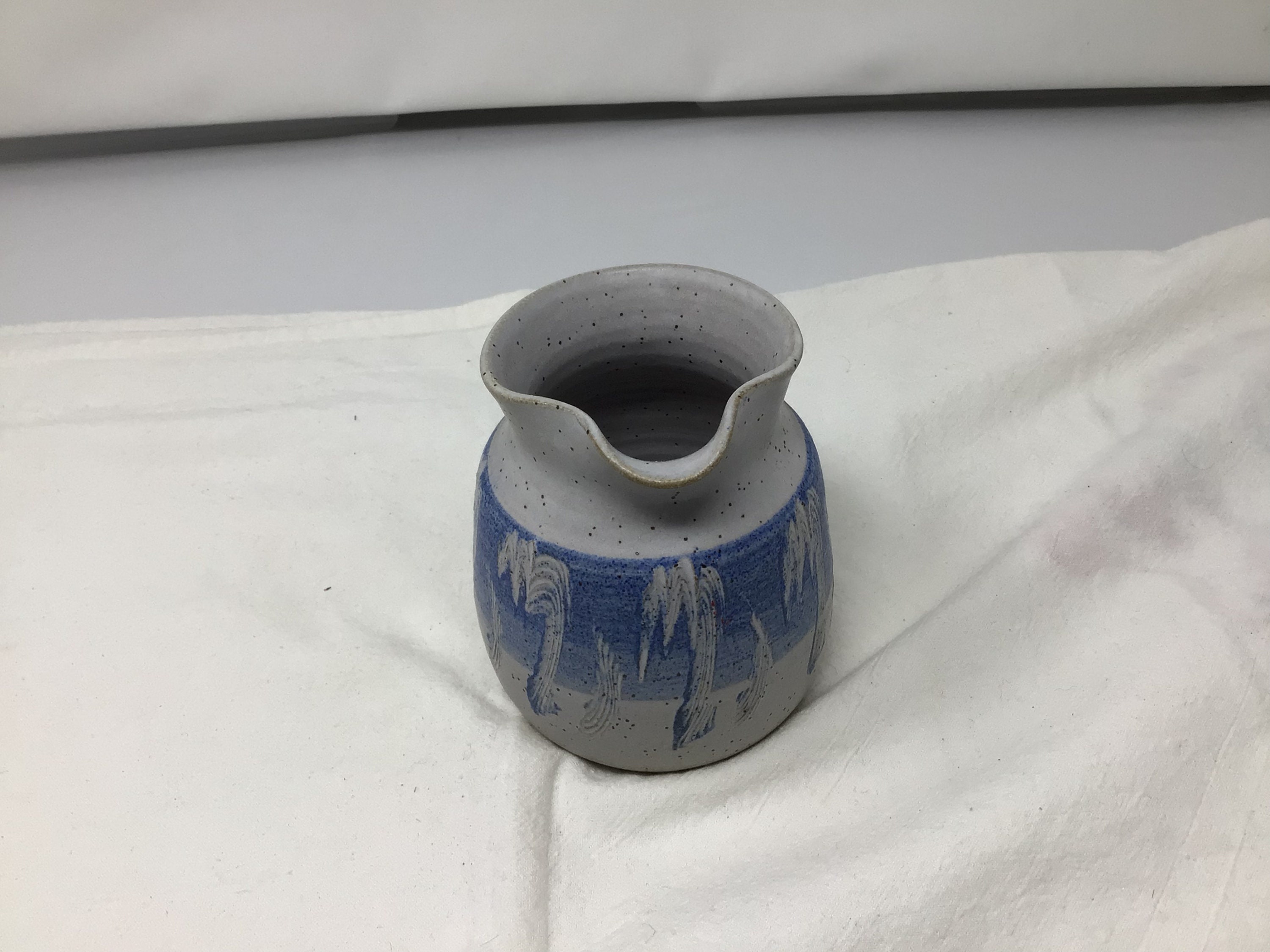 Enid Hand Made Salt Glazed Pottery Small Pitcher C3 - Etsy