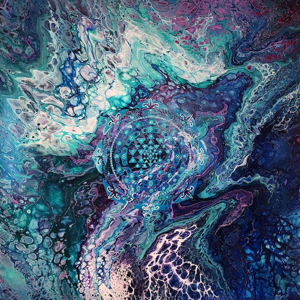 Flow Art Painting - Etsy