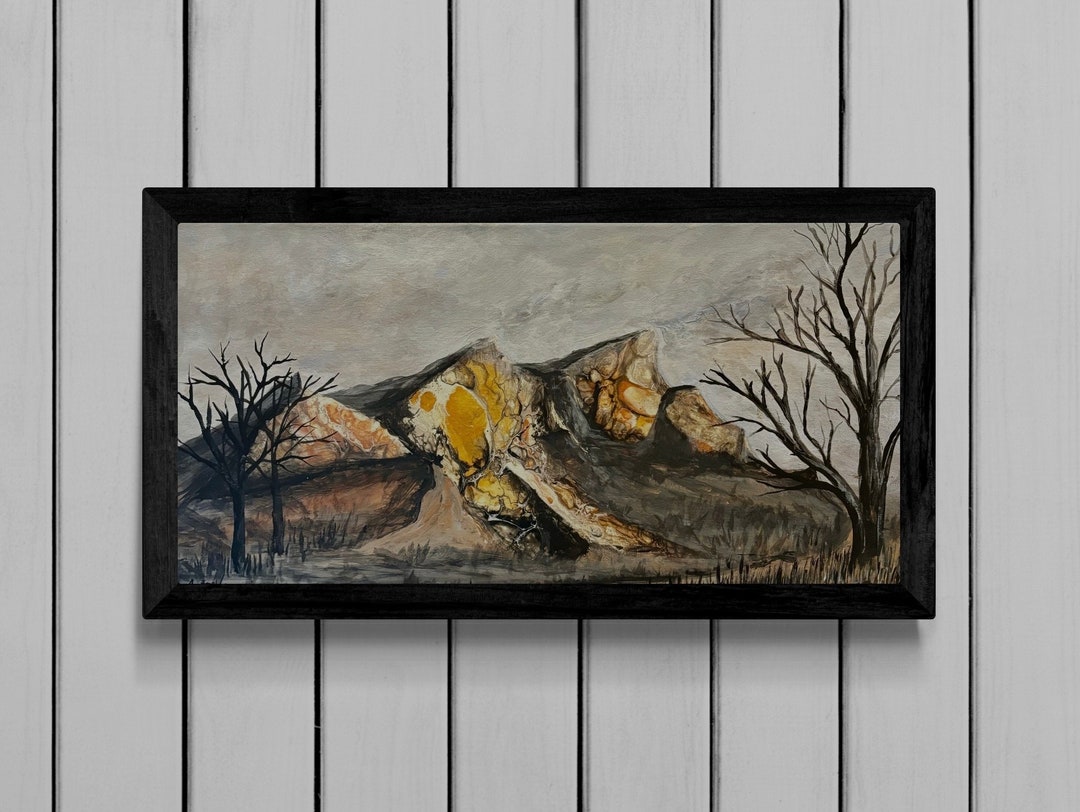 Wild Wild West by Joy Keldsen, Original Impressionist Landscape ...