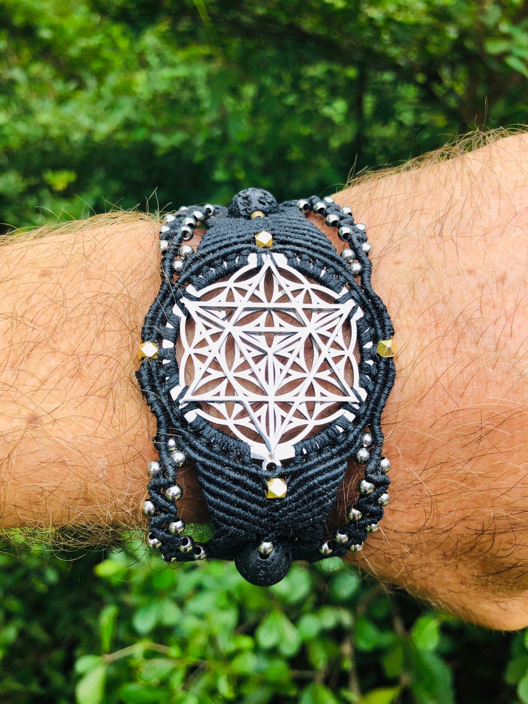 Sacred Geometry Merkaba & Flower of Life watches - Etsy
