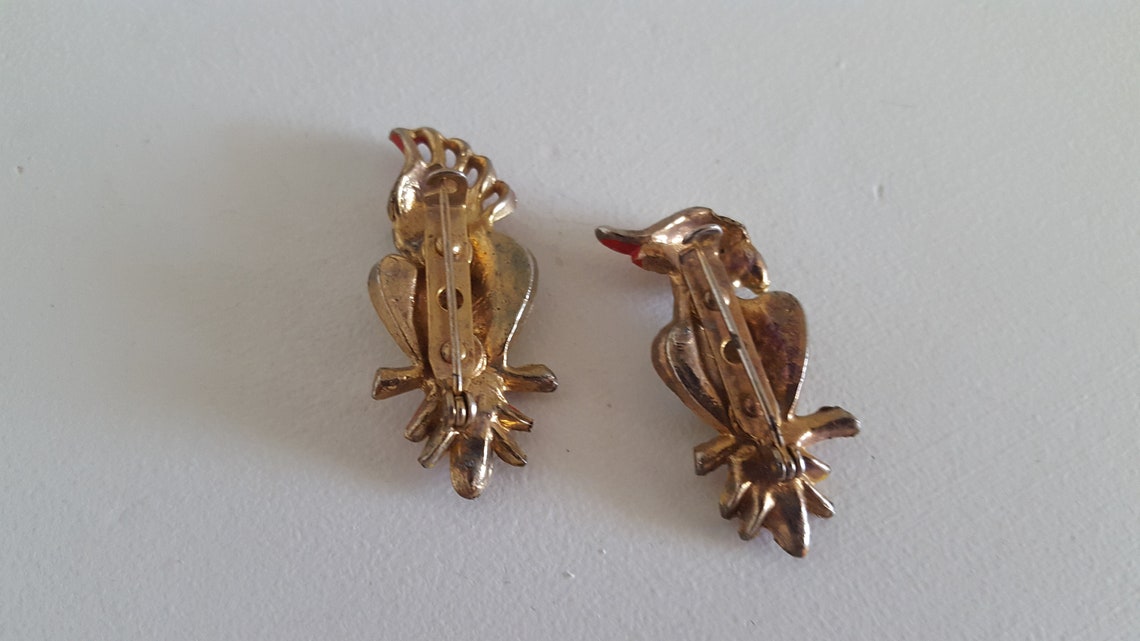 Parrot Pin, Bird Scatter Pins, Margaritaville Brooch, Jimmy Buffett ...