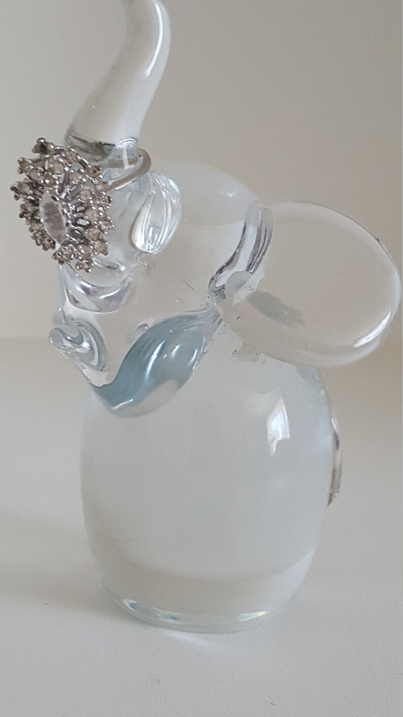 18K Rhinestone Ring, Rhinestone Costume Ring, Vintage 18K HGE Cocktail ...