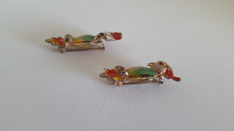 Parrot Pin, Bird Scatter Pins, Margaritaville Brooch, Jimmy Buffett ...