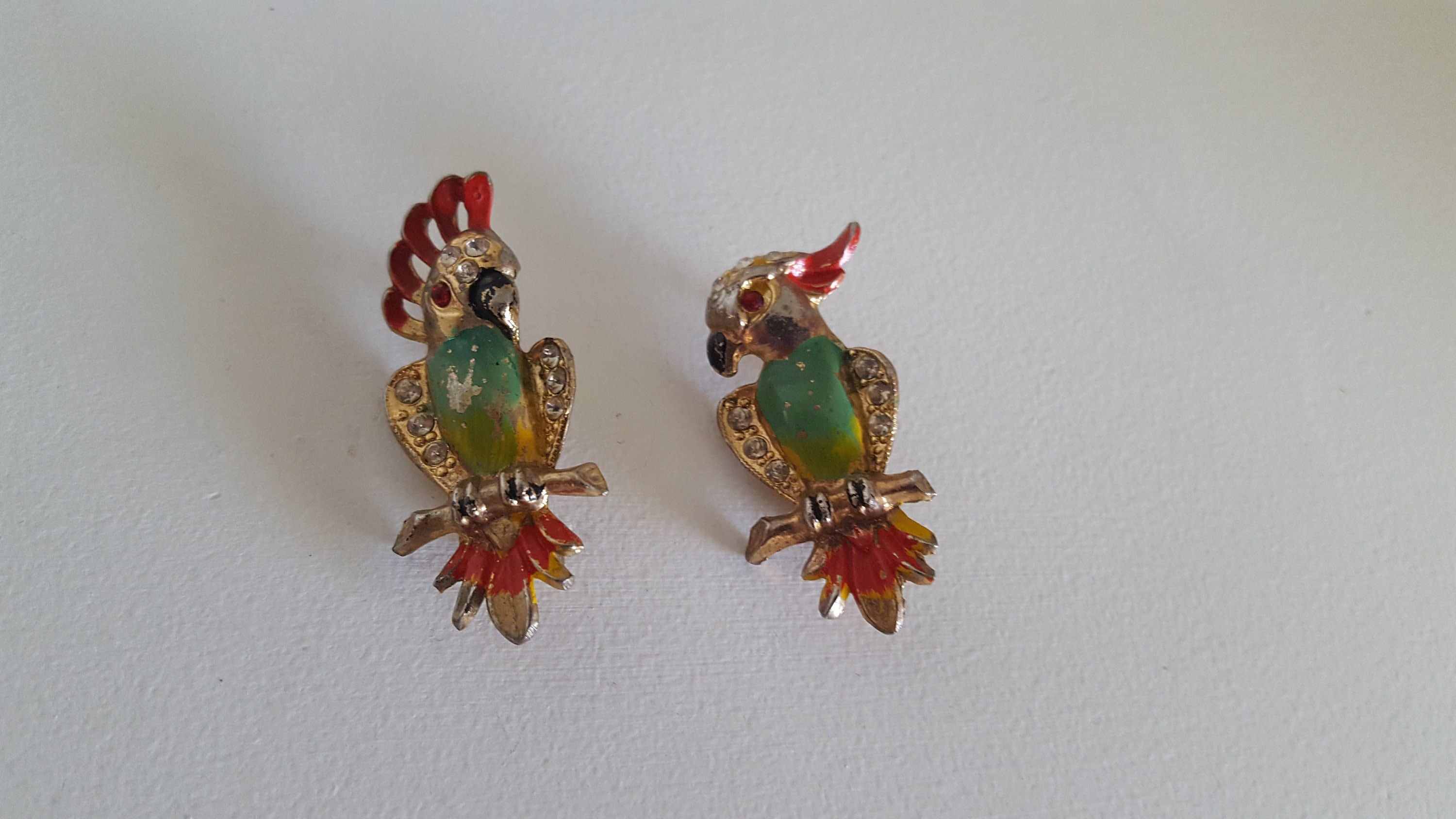 Parrot Pin, Bird Scatter Pins, Margaritaville Brooch, Jimmy Buffett ...