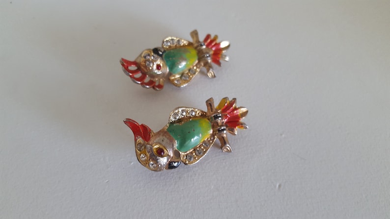 Parrot Pin, Bird Scatter Pins, Margaritaville Brooch, Jimmy Buffett ...