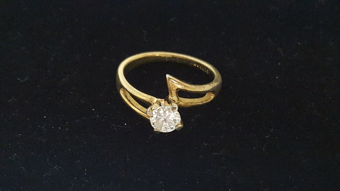 Vintage Engagement Ring SETA Ring Designer Ring Wedding - Etsy
