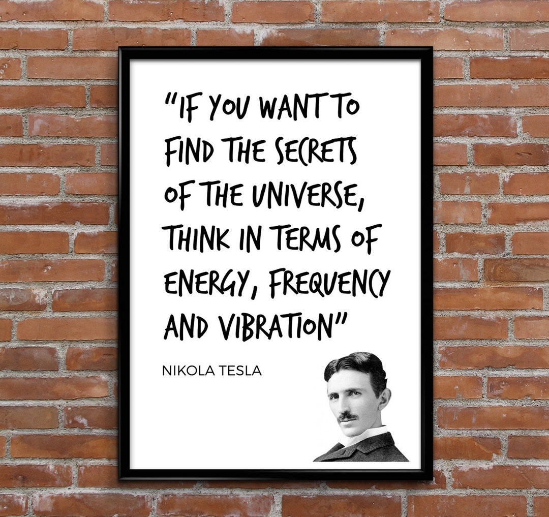 Nikola Tesla Quotes Energy