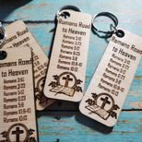 Romans Road Bookmark - Etsy