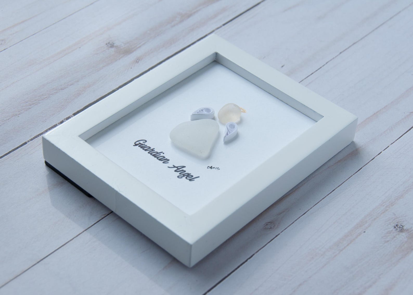 Guardian Angel (various) Seaglass Angel, Seaglass Art, Shell Angel ...