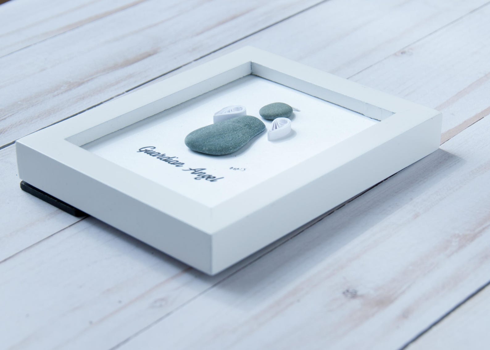 Guardian Angel (various) Seaglass Angel, Seaglass Art, Shell Angel ...