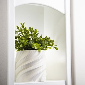 Plant Pot, Large Ceramic Floor Planter With Drainage, Indoor Outdoor ...