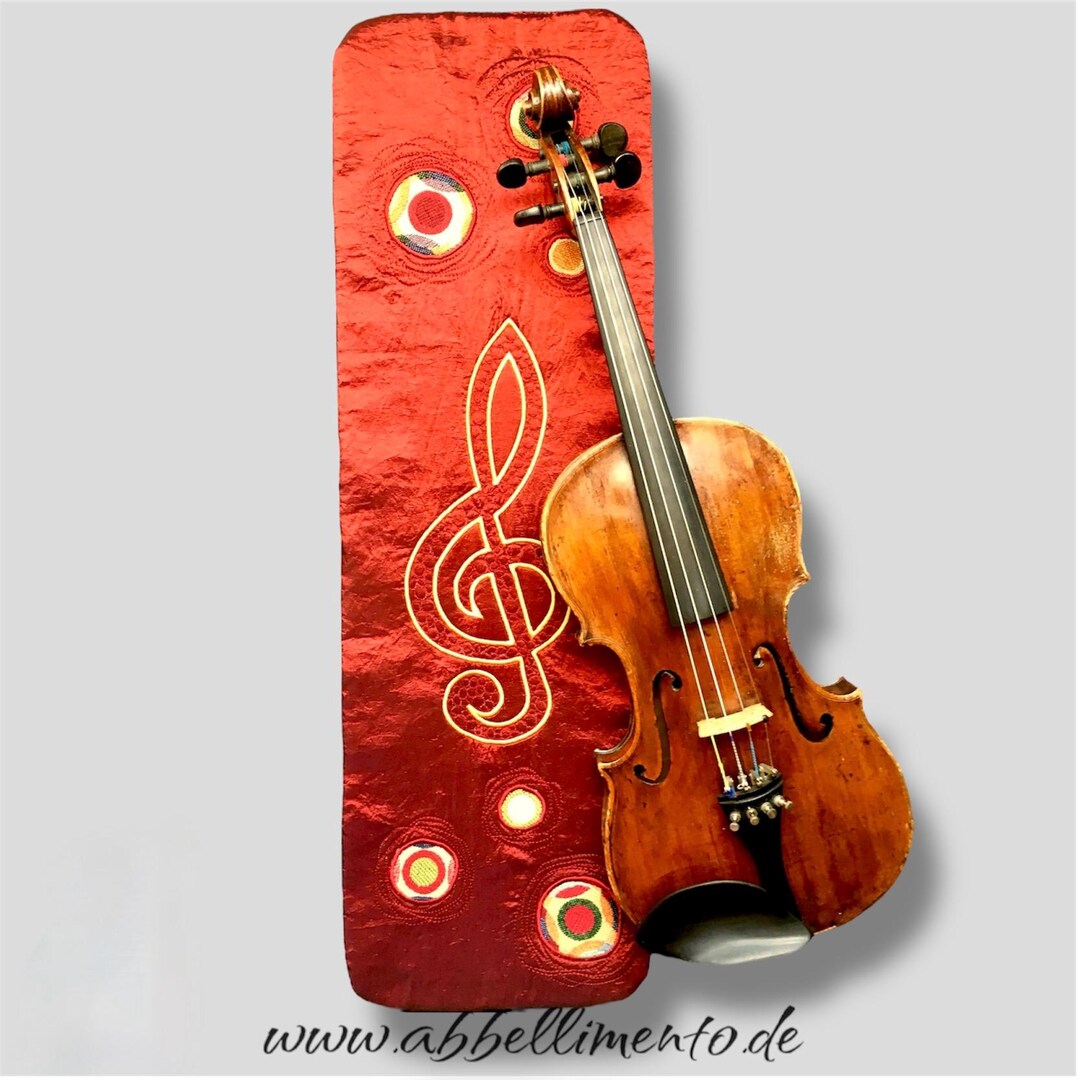 Violin Cloth "silk & Circles" | Fine Silk, Colorful Tapestry Circles ...