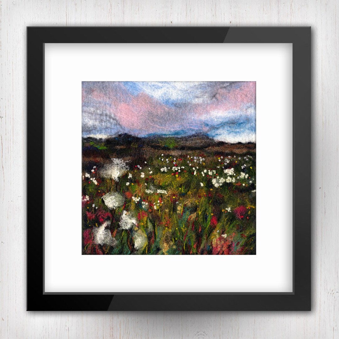 North York Moors Painting, Moorland Art, Yorkshire, Imited Edition ...