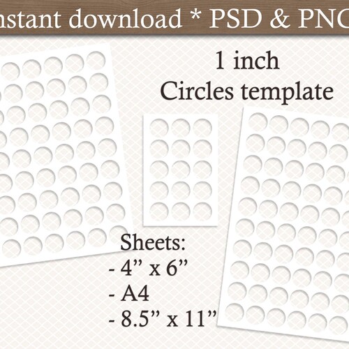 All About DOGS Digital Collage Sheet 1.313 Inch Round | Etsy