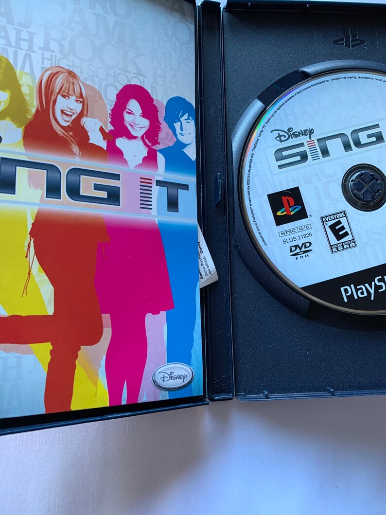 Disney Sing It PS2 Game - Etsy