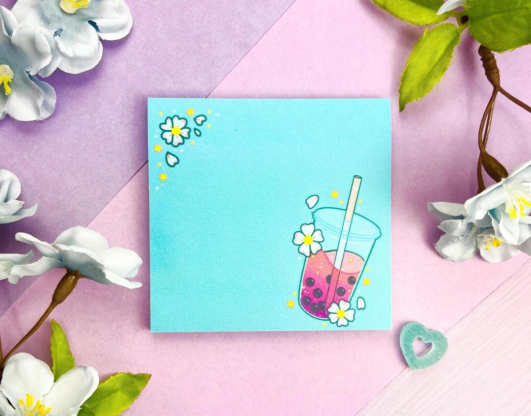 Sticky Notes | Post-it Notes | Gift Ideas | Milk Tea Sticky Notes ...