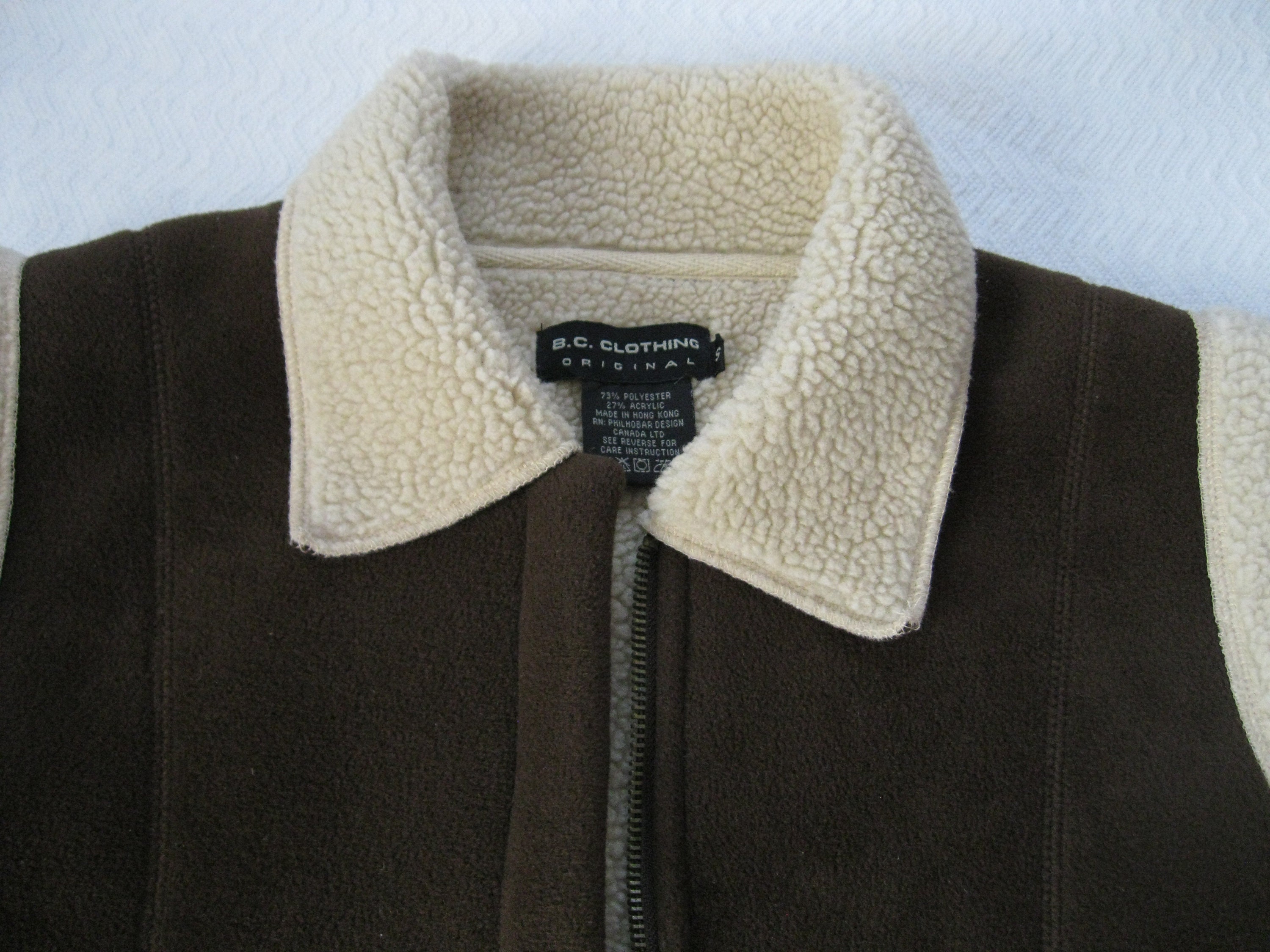 Faux Sheepskin Chocolate Brown Vest / Philhobar Design / Cowgirl Style ...