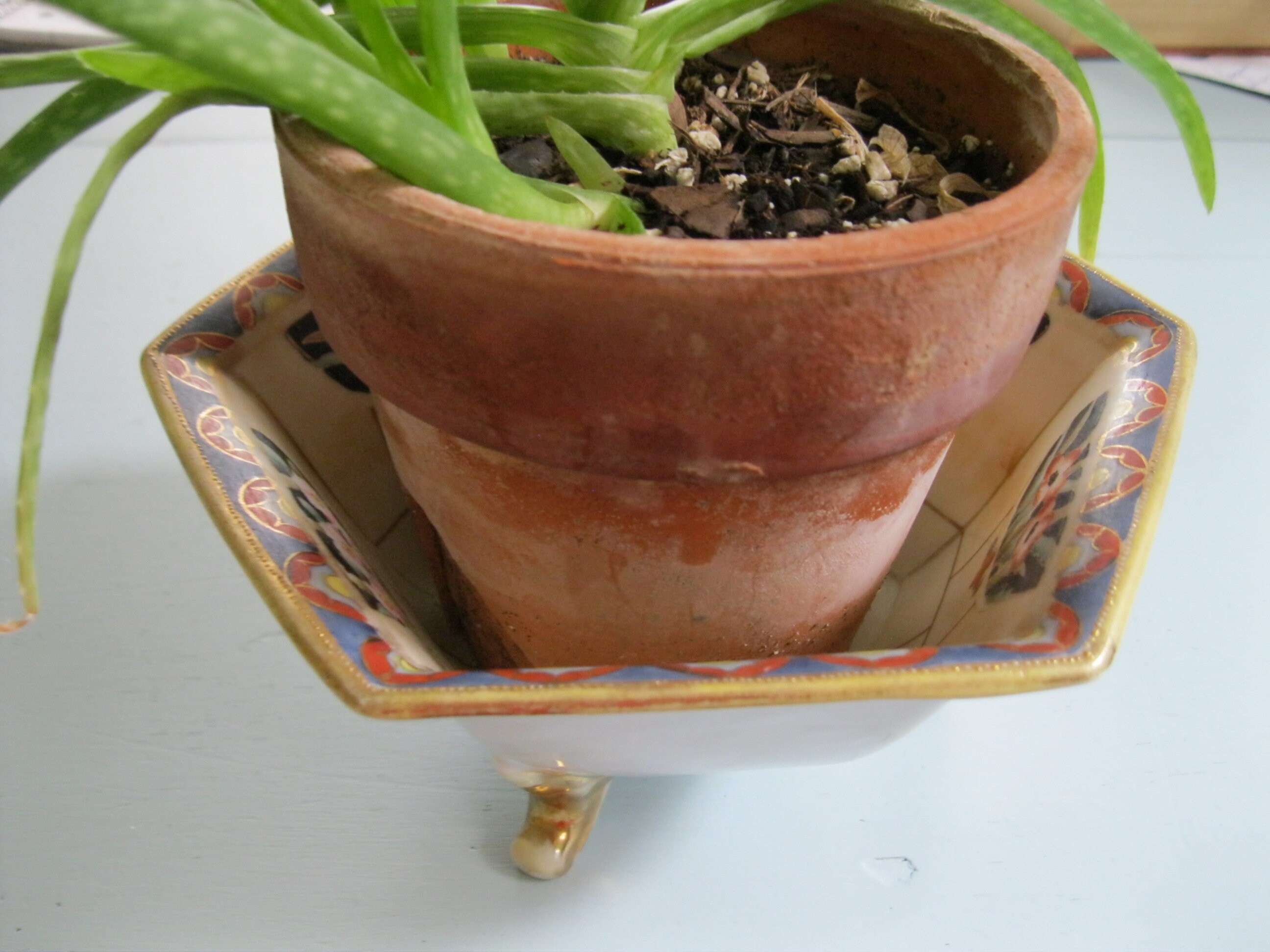 Antique Nippon Hexagonal Jardiniere Cach-pot / Art Deco Hand - Etsy