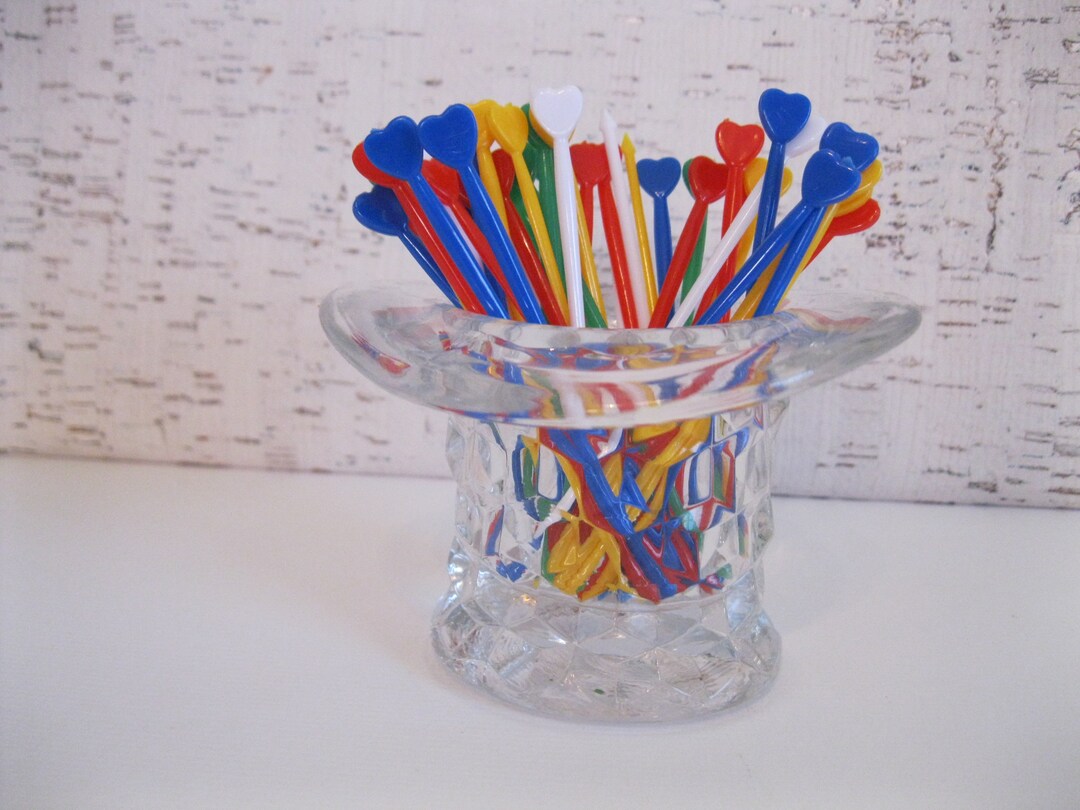 Fostoria Top Hat Toothpick Holder / Fostoria Pattern american Elegant ...