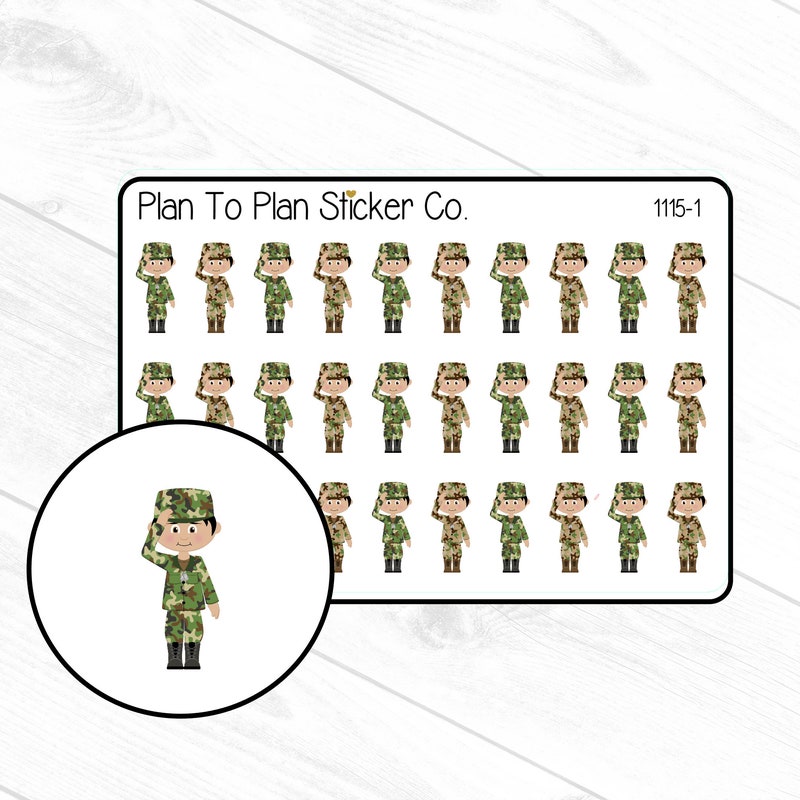 Military Sticker - Etsy
