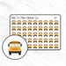 1167~~school Bus Planner Stickers. - Etsy