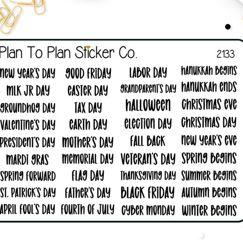 Half Day Planner Stickers Small Flags Erin Condren Life | Etsy