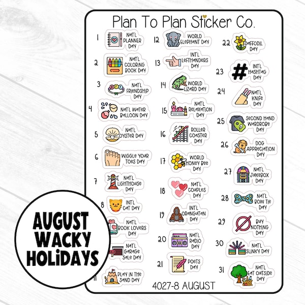 Holiday Sticker - Etsy