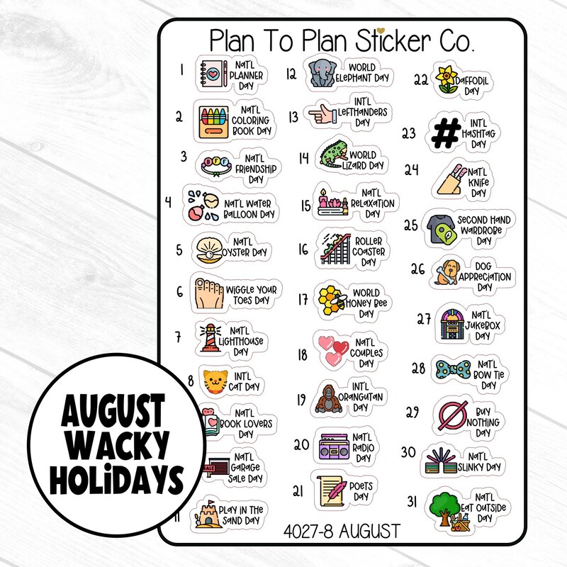 Holiday Sticker - Etsy