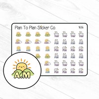 Mint Green Task Tracker Stickers Sheet | Time Management Planner ...