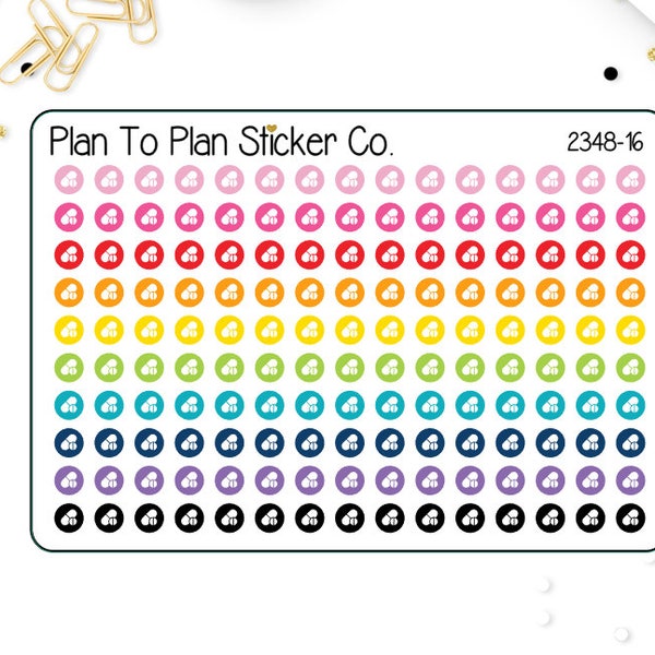 Prescription Planner Stickers - Etsy