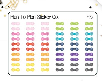 Contact lens sticker | Etsy