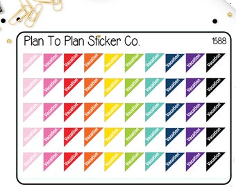 Corner Planner Stickers - Etsy