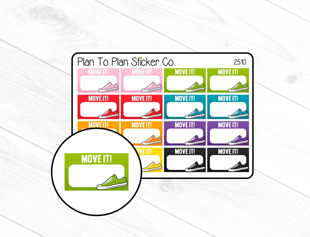 2510~~steps Tracker Planner Stickers. - Etsy