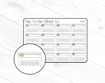 Book Icon Planner Stickers - Stacks of Books - Book Stickers - Book ...