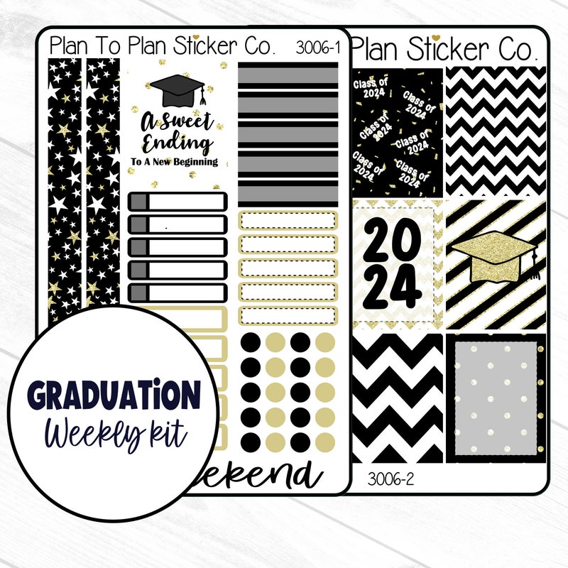 Graduation Stickers - Etsy