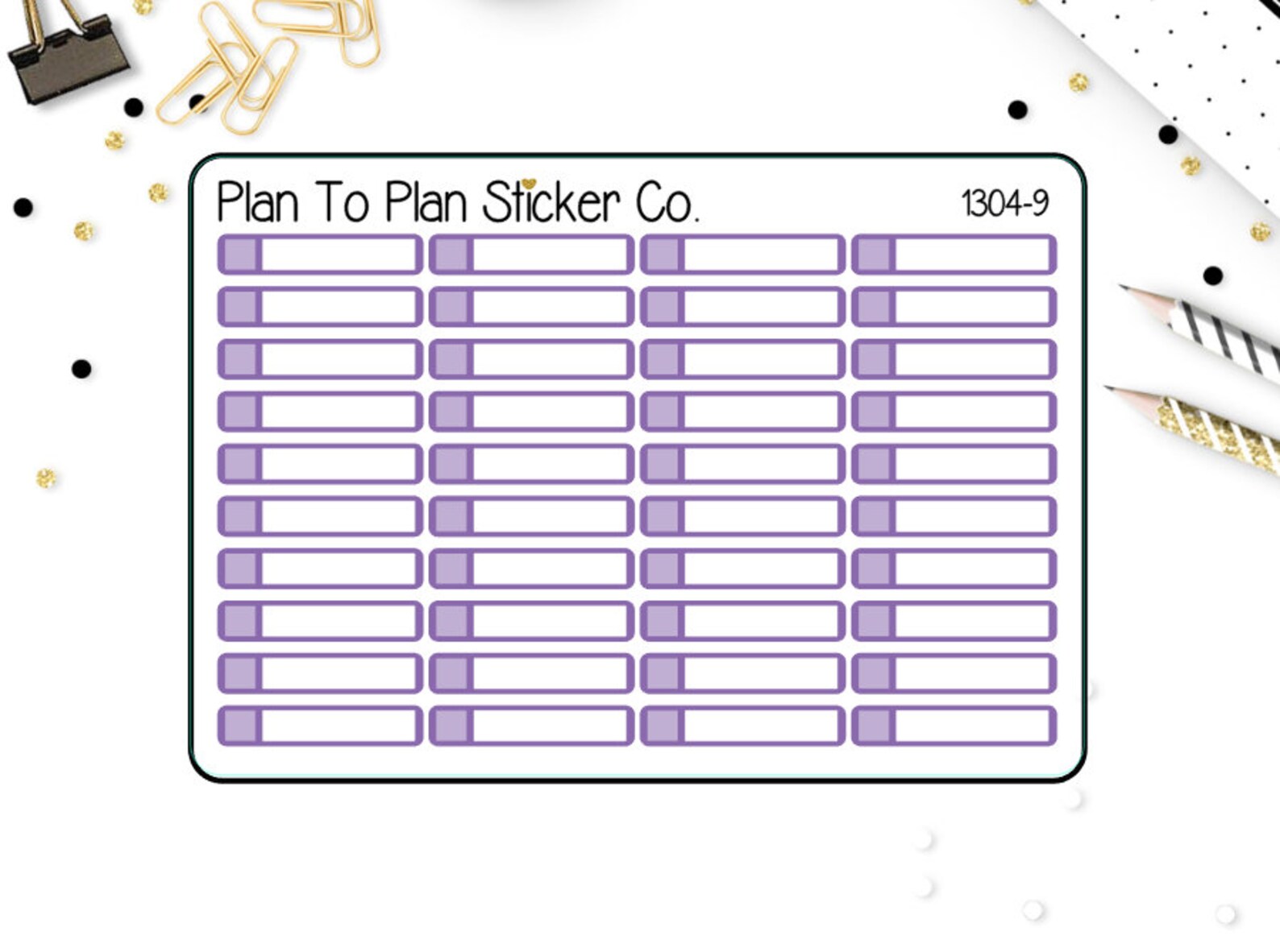 1304-9purple Little Labels Planner Stickers. - Etsy