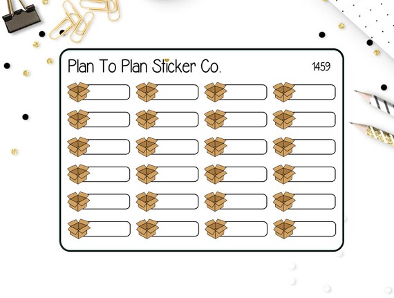 1459order/package Trackers Planner Stickers. | Etsy