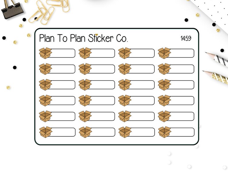 1459order/package Trackers Planner Stickers. | Etsy