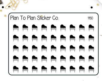 Piano Practice Stickers - Etsy