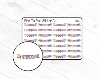 Day off Words/banners/foil Planner Stickers - Etsy