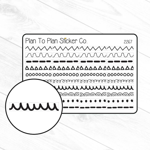 Doodle Dividers - Etsy