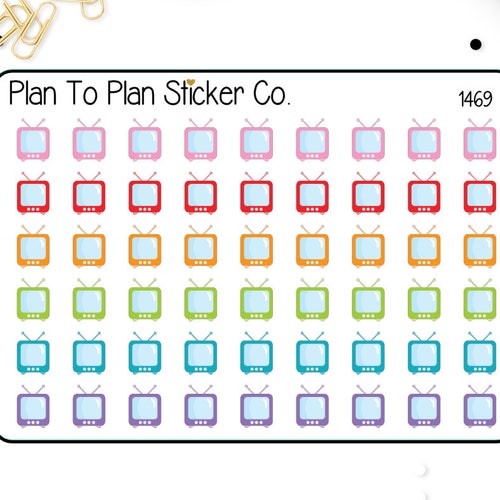 1387movie/tv Show Episode Tracker Planner Stickers. - Etsy