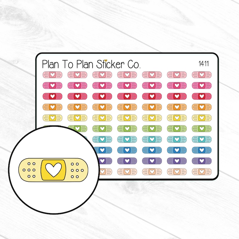 Bandage Stickers - Etsy