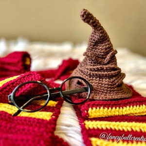 Small Wizard Hufflepuff Sorting Hat From Small Dog or Cat Costume Harry ...
