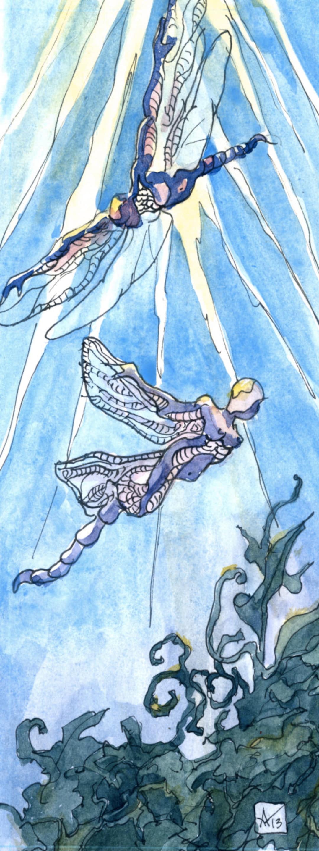 Dragonfly People - Etsy