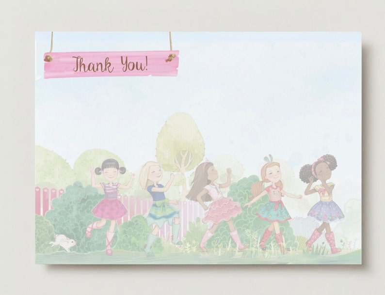 Wellie Wishers Inspired Thank You Note - Etsy