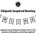 Chipotle Themed Birthday Party Invitation - Etsy