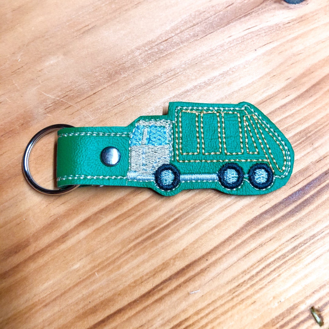 Garbage Truck Driver Key Fob | Trash Collector Key Chain | Garbage Man ...